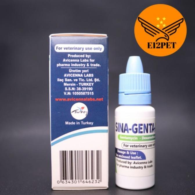 MATA Ly003 SINA GENTA DEX DROP BIRD 15ml Antibiotic BIRD Eye Drops ...