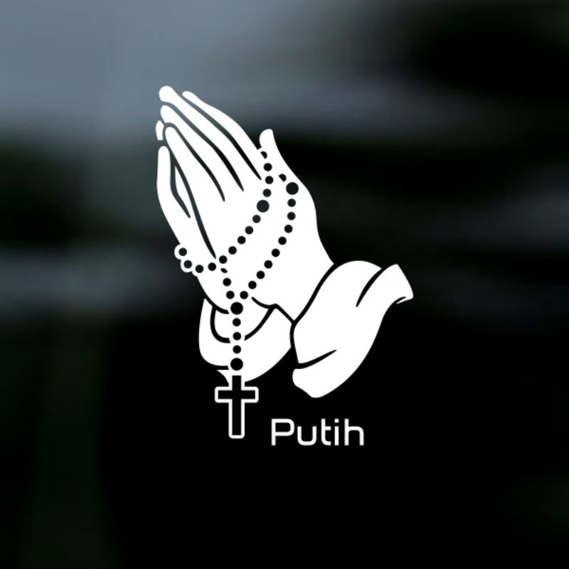 Catholic CHRISTIAN SPIRITUAL CUTTING STICKER WATERPROOF MOTORCYCLE ...