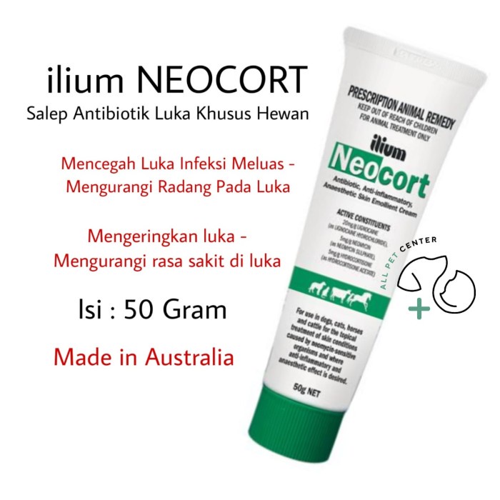 Ilium Neocort Dog Cat Wound Ointment | Shopee Malaysia