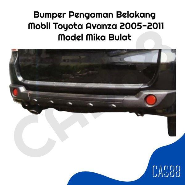 Toyota Avanza 2005-2011 Rear Safety Bumper Round Mica Model | Shopee ...