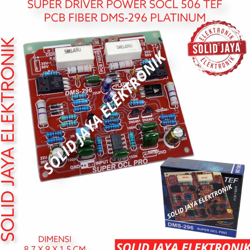 NEW STOCK KIT DRIVER POWER SUPER OCL 506 PRO DMS 296 DMS296 DMS-296 ...