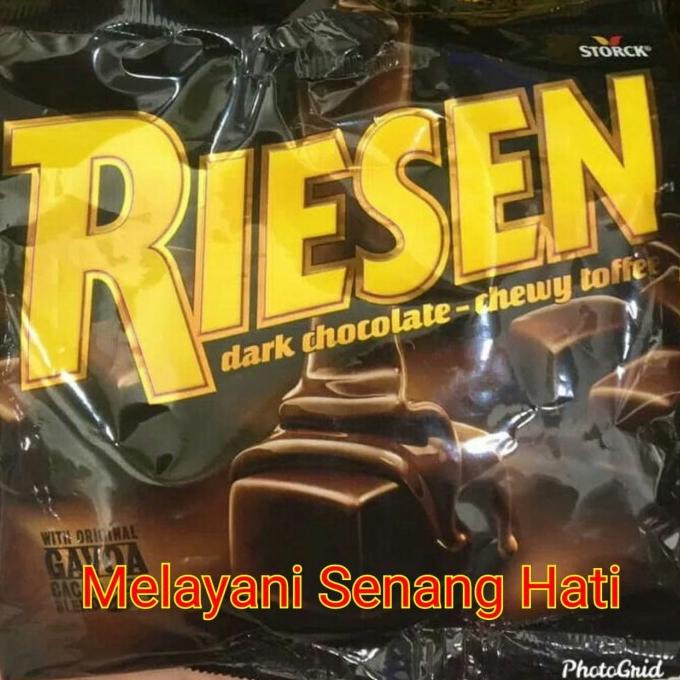Riesen Dark Chocolate Chewy Toffee Caramel Candy-Imported Chocolate ...