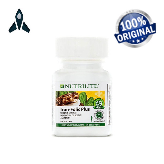 Amway Nutrilite Iron Folic Plus Original ready | Shopee Malaysia