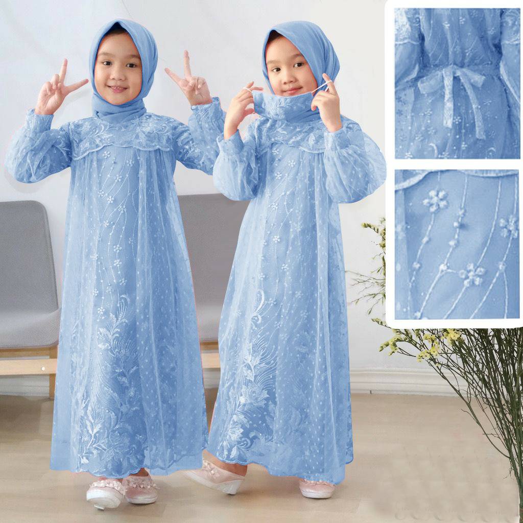 Liana KID MAXI DRESS/Party Children's DRESS/Girls' DRESS/12-Year-Old ...