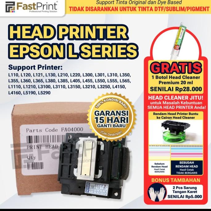 Print Head Printer Original Epson L120 L130 L220 L300 L310 L360 L365 ...