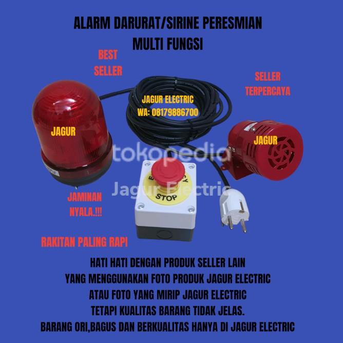 TOMBOL Inauguration Siren/Dangeral Alarm/Emergency Alarm Ms-190+Rotary ...