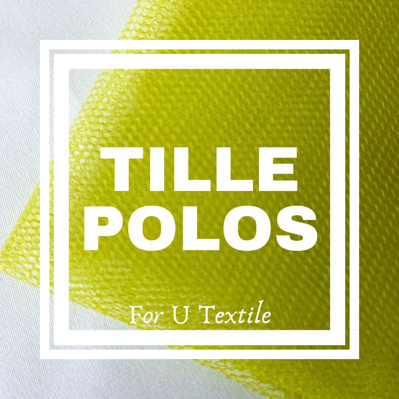 {NEW} Plain SOFT TILLE POLOS FINE TILE FABRIC / PLAIN SOFT TULLE TILE ...