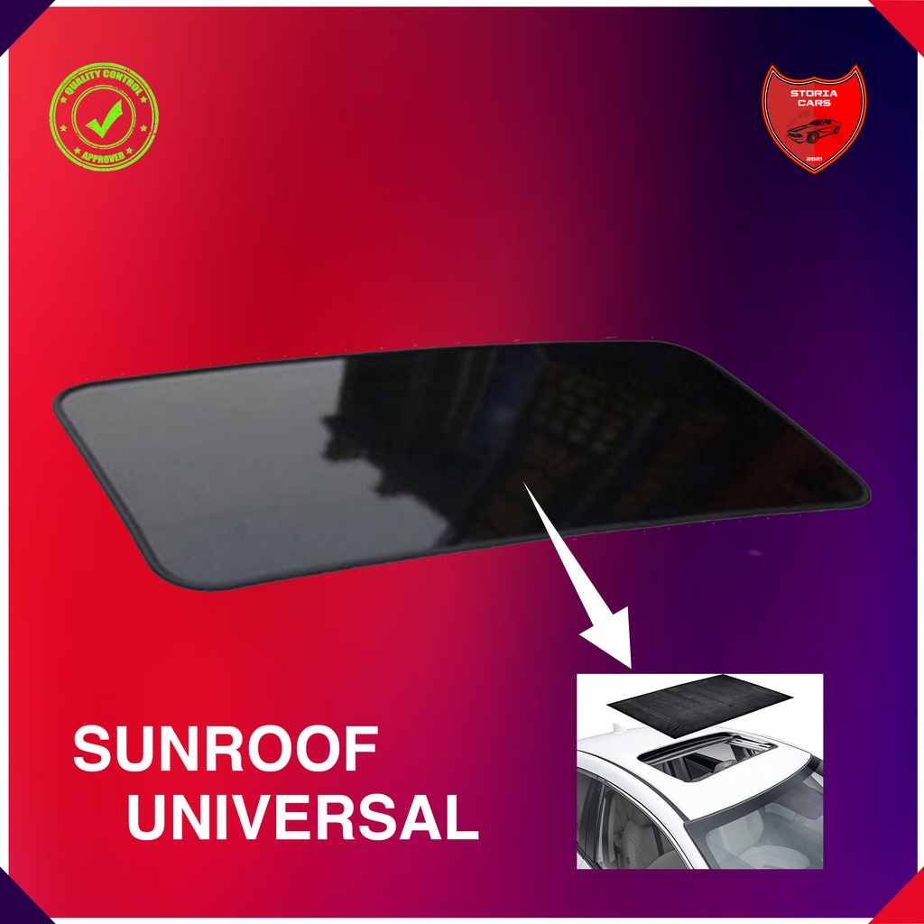 DUMMY SUNROOF BLACK SOLID UNIVERSAL VARIATIONS FOR CARS | Shopee Malaysia