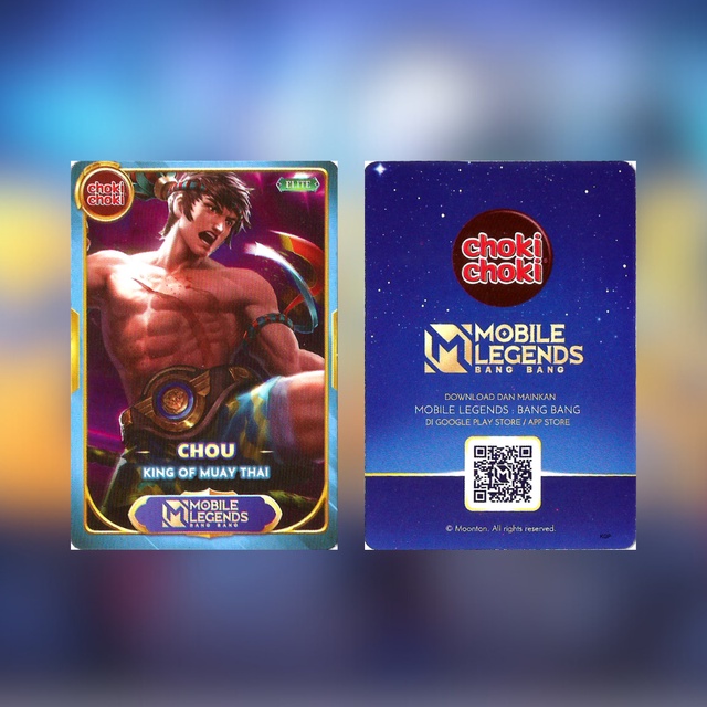 Mobile Legends Choki Choki Chou King Of Muay Thai Card | Shopee Malaysia
