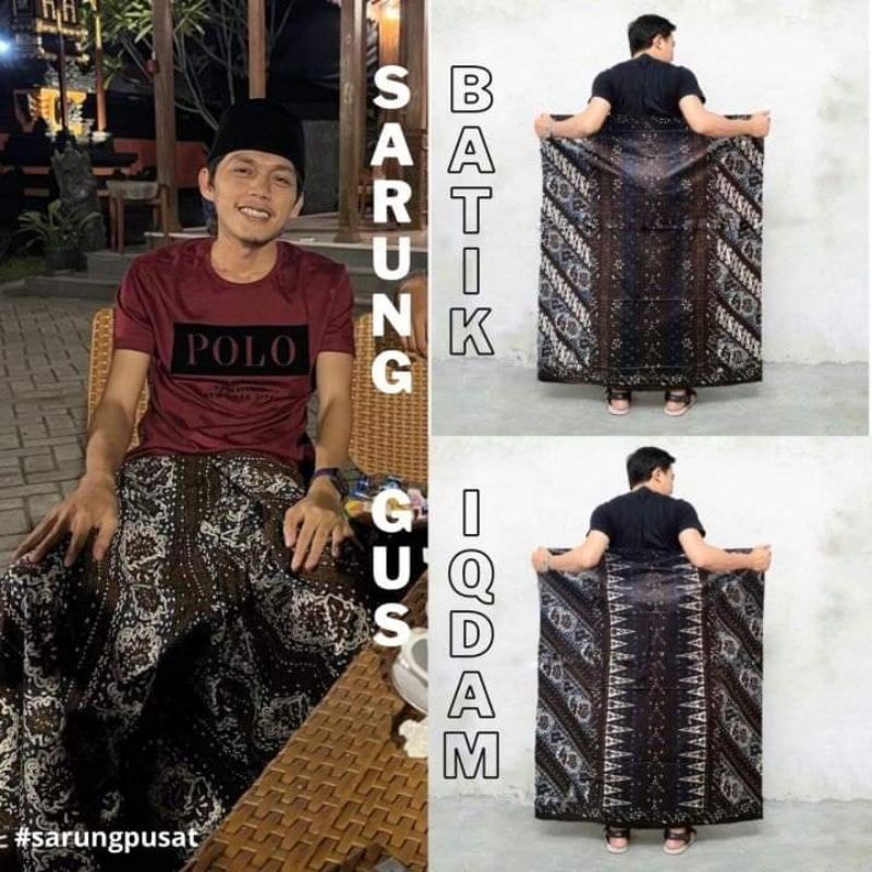 Ramadan Pekalongan Batik Sarong GUS IQDAM | Shopee Malaysia