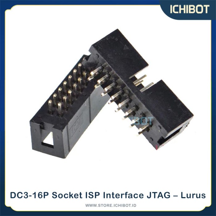 Dc3-16p Simple Horn Socket ISP Interface JTAG - Straight | Shopee Malaysia