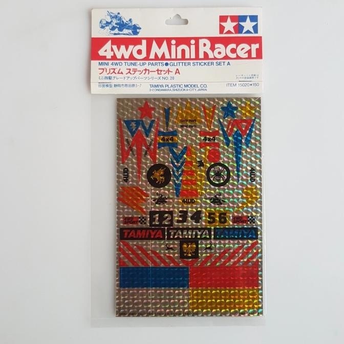 Tamiya old school stickers set f | Shopee Malaysia