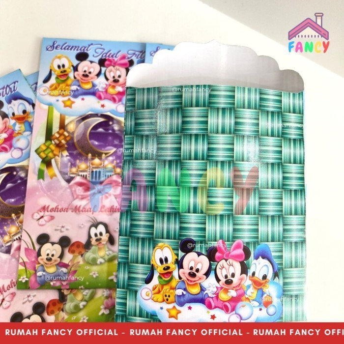 Angpao Long Eid Envelope Premium Cute Cartoon Series/Ramadan 013 ...