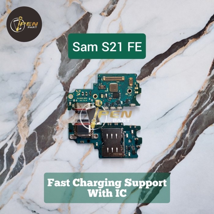 Flex Sam S21 FE G990E Charging Board Org Flexible Charging Ui Board ...