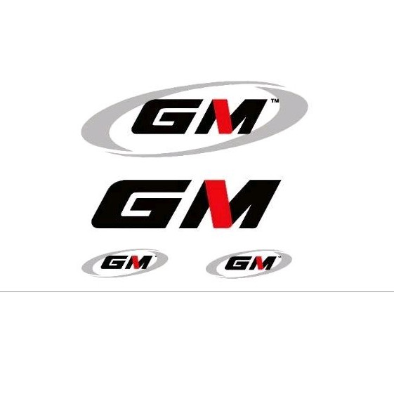 Gm helmet logo sticker set with print cut model | Shopee Malaysia