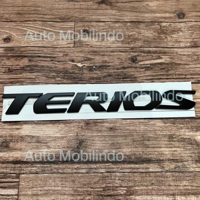 MESIN Terios Emblem Engine Hood/ Terios Logo/ Terios Engine Hood Logo ...