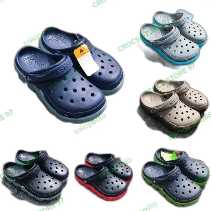 CROCS SANDALS / MEN'S CROCS DUET SPORT SANDALS | Shopee Malaysia