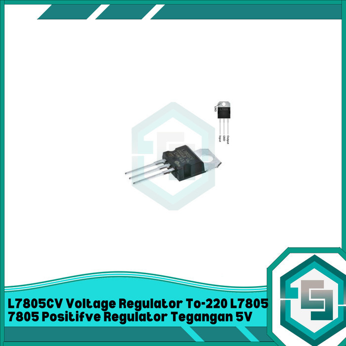 L7805cv VOLTAGE REGULATOR TO-220 L7805 7805 Positive REGULATOR 5V | Shopee Malaysia