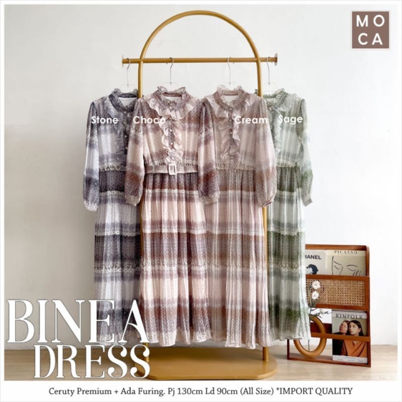 Binea dress original product by moca | Shopee Malaysia