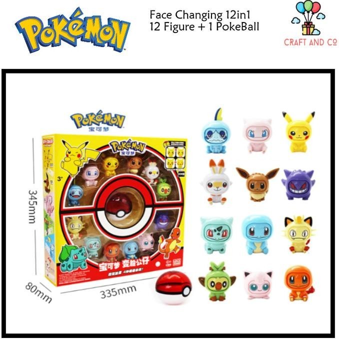Pokemon Face Swap Changing Pikachu Bulbasour Eeve Sylveon Gengar ...