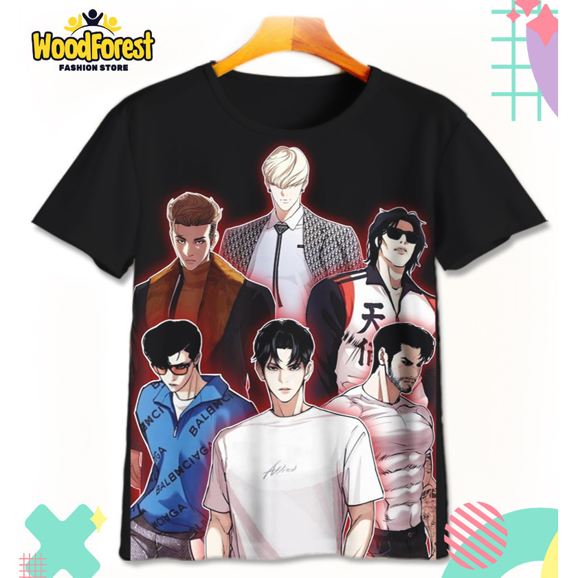 Kids T-Shirt Anime Lookism v1 Anime Movie Clothes Cartoon Kids Anime ...