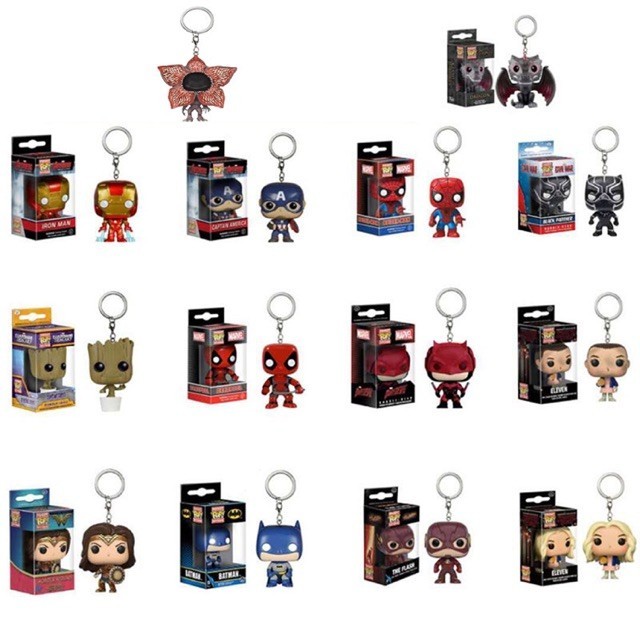 GANTUNGAN MYCOLLECTIONSID FUNKO POCKET POP KEYCHAIN MARVEL KEYCHAIN ...