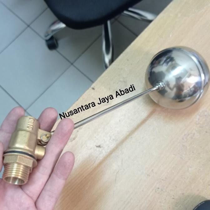 Floating Valve Brass Tank Float 1/2" DN 15 Stainless Ball | Shopee Malaysia
