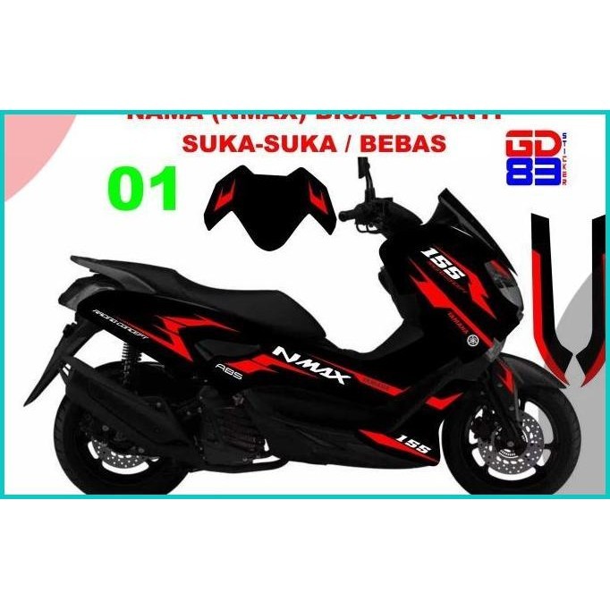 Sticker Decal Nmax New 2020 full body Simple Graphic 13m4yZ4 tools ...