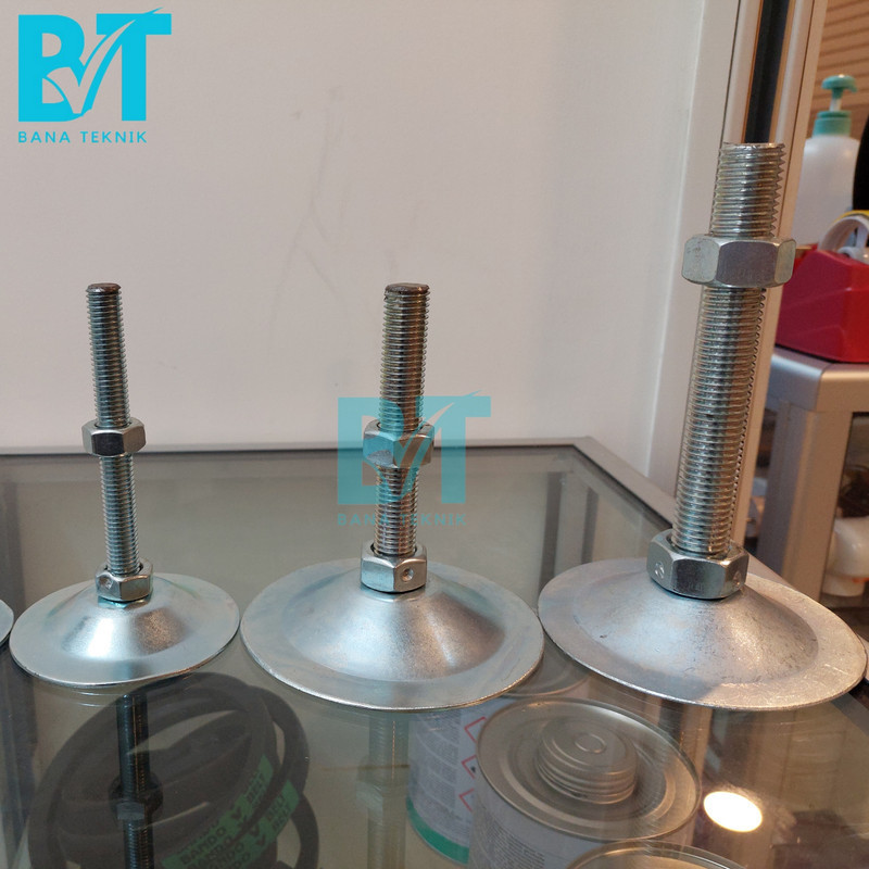 Conveyor Feet/Adjuster Foot M20 x 150mm Galvaniz | Shopee Malaysia