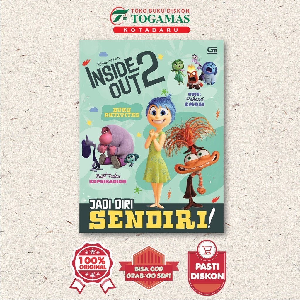 Inside Out 2: Be Yourself (Activity Book) - Nn | Shopee Malaysia