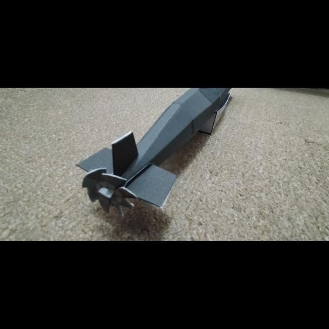 Papercraft Premium Miniature Submersible Cakra Class KRI Nanggala - 402 ...