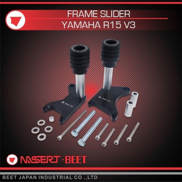 Body Protector Fairing Frame Slider R15 V3 Silver Chrome Nassert Beet ...