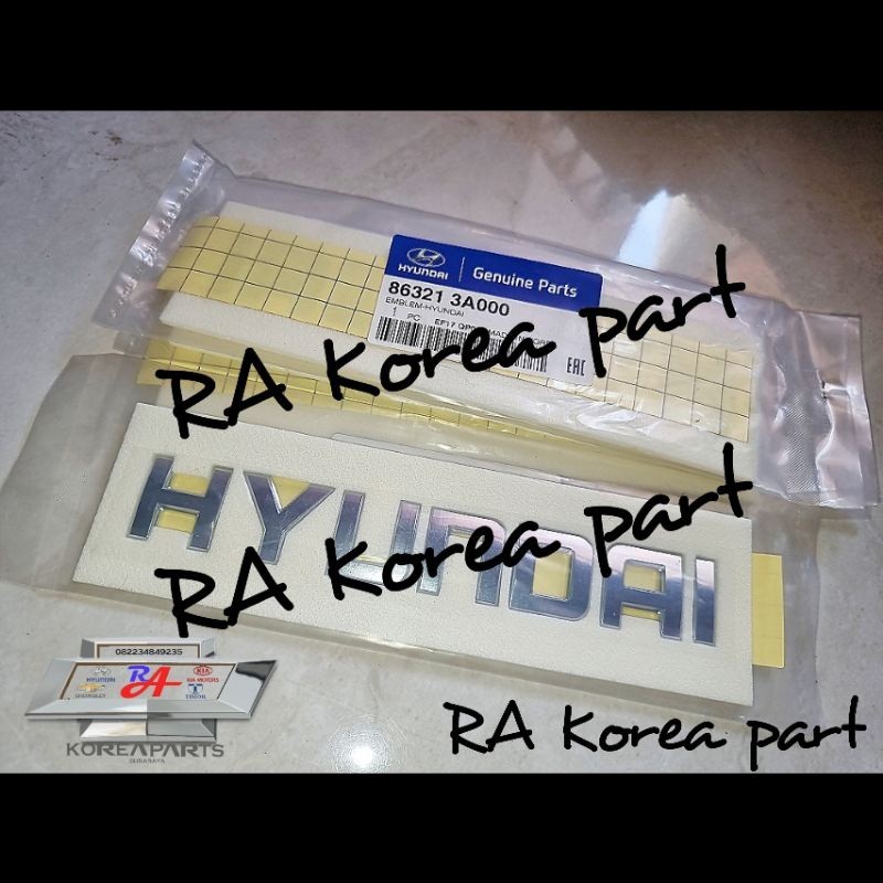 Original Hyundai Writing Emblem for Trajet | Shopee Malaysia