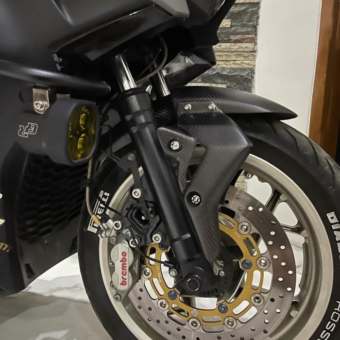 Custom xmax front fender, Original carbon kevlar | Shopee Malaysia