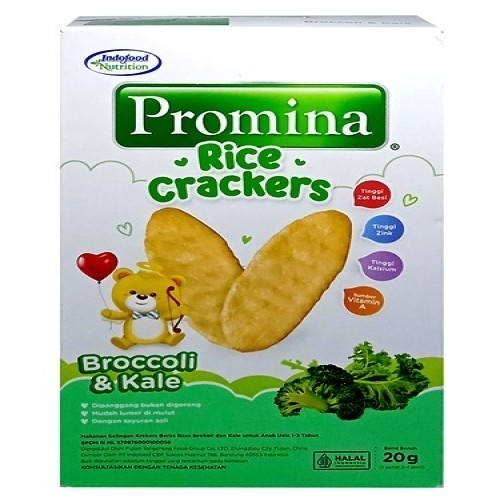 S00358 BABY SNACK PROMINA RICE CRACKERS BROCCOLI (20250608) | Shopee ...