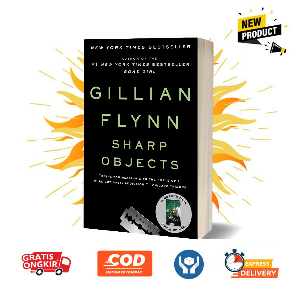 Sharp Objects by Gillian Flynn (English) | Shopee Malaysia