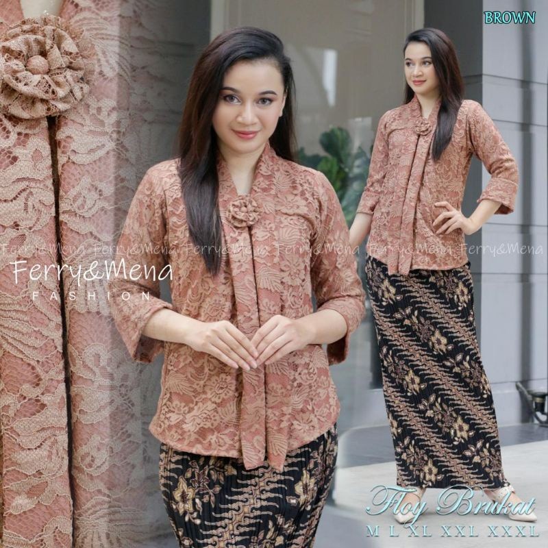 Kbyak Party Suit Kebayak Model Modern Kebyak Set Brocade Kbya Stelan Krbaya Jebaya Jawa Youth ...