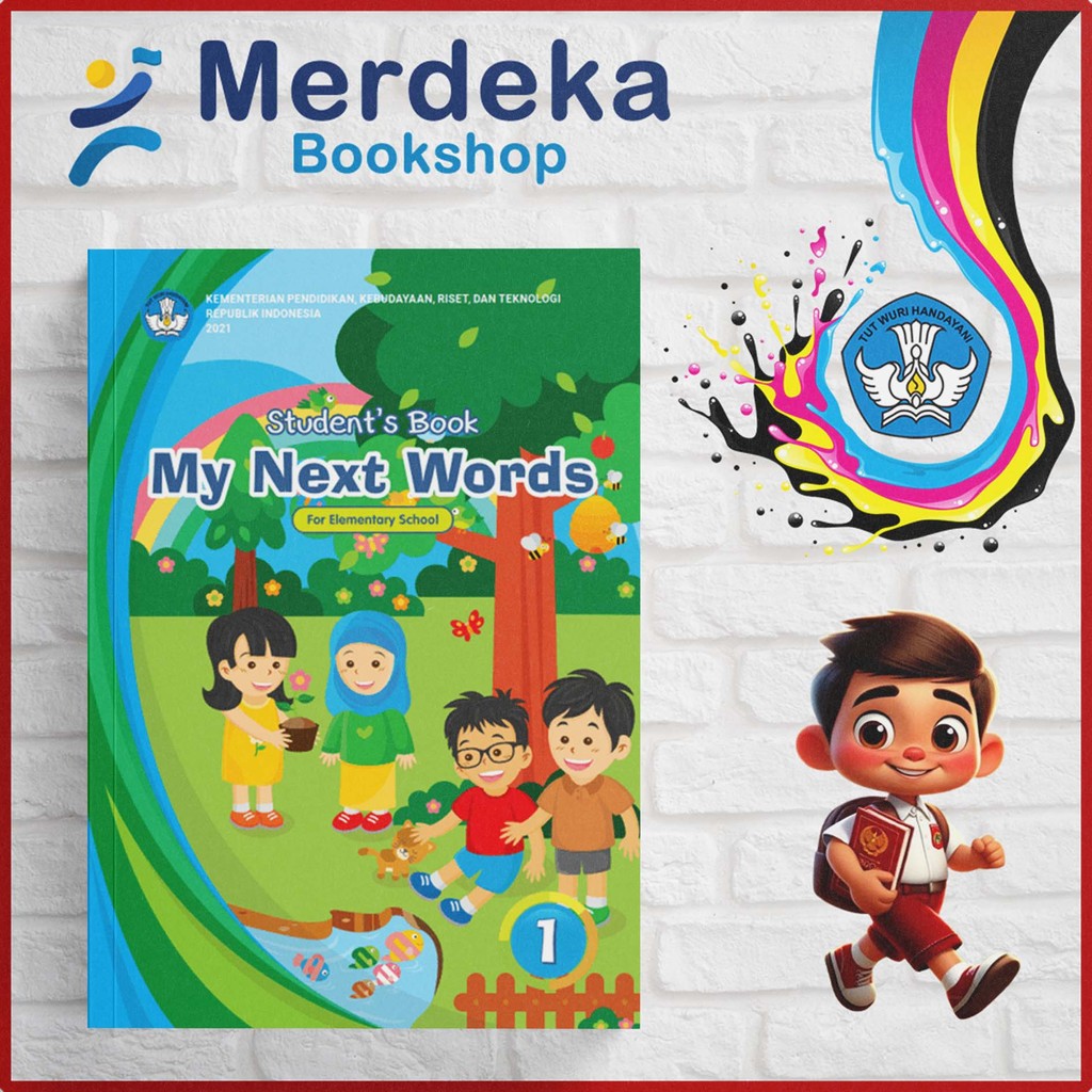 English Book: My Next Words SD/MI Class 1/ Grade 1 - Student's K ...