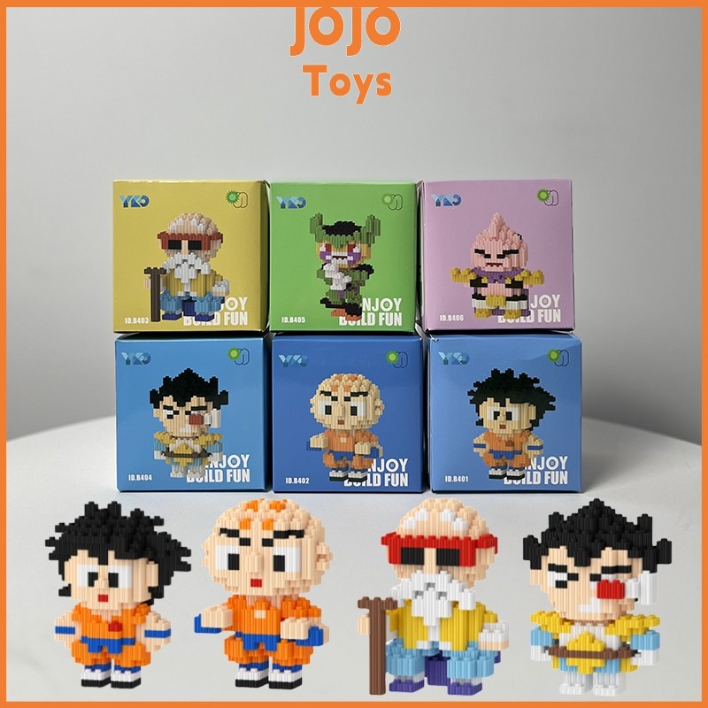 Jojo Building Blocks Dragon Ball Mini Nano Blocks Blcok Kakarotto ...