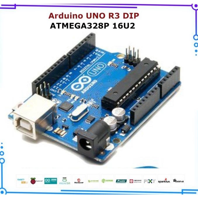 Arduino UNO R3 ATMEGA328P DIP ATMEGA 16U2 Compatible | Shopee Malaysia