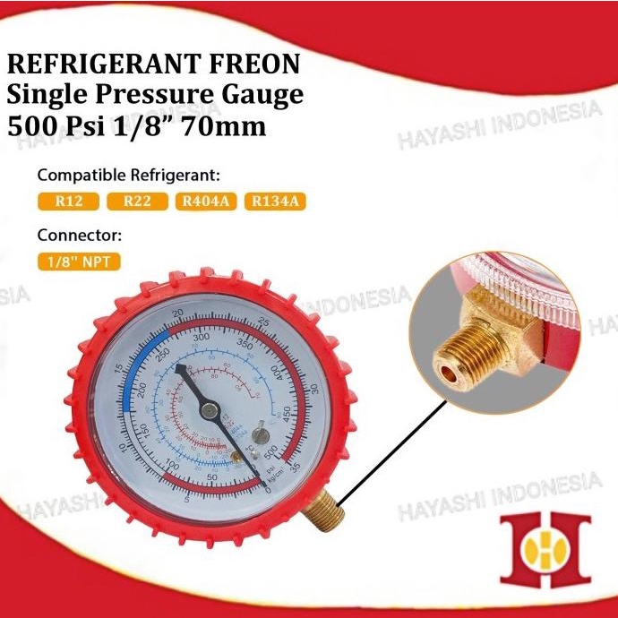 Manifold Meter Freon Manometer R22 R32 R134A R410A Pressure Gauge ...