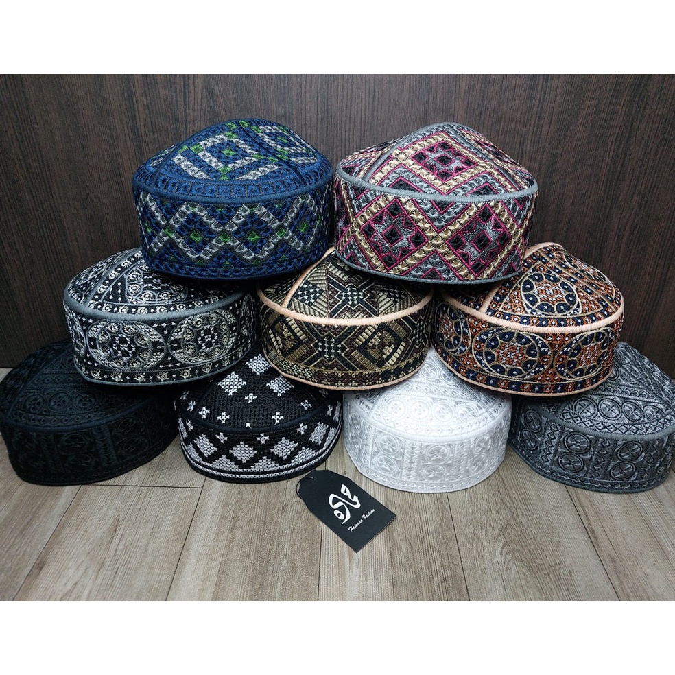 10.10 Pakistani HAMADA Caps Exclusive BOX Packaging/ Full Embroidery Caps/Men's Caps/Premium ...