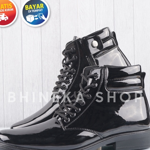 (E0.I) Official Glossy Loafers PDH PDL Police Police Tni Security ...