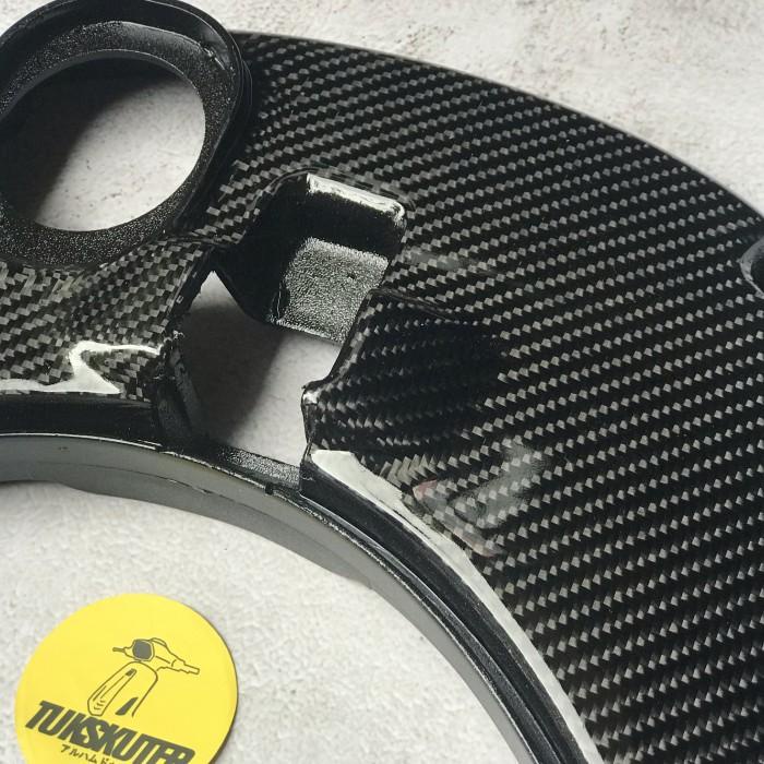 Original Vespa Sprint Primavera iGet Carbon Kevlar tank Cover | Shopee ...