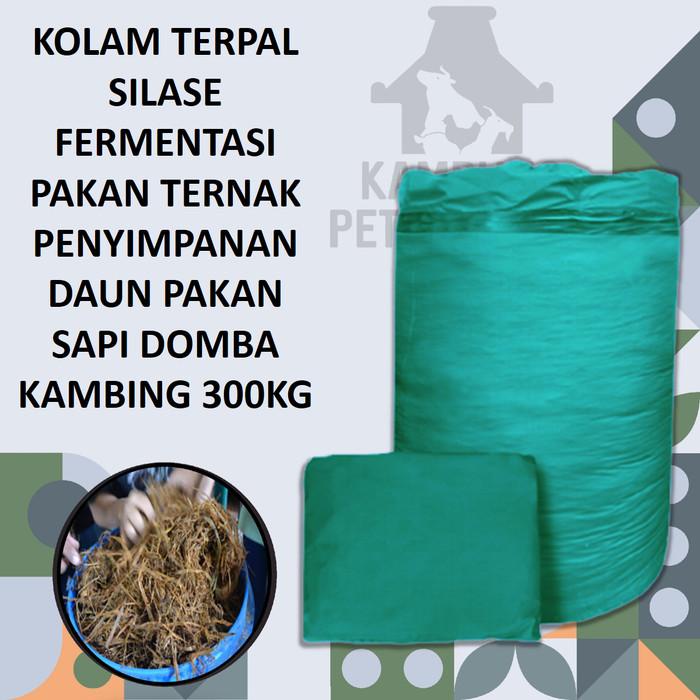 Silage Tarpaulin Pond Fermented Cow Feed Cow Feed Storage 300Kg ...