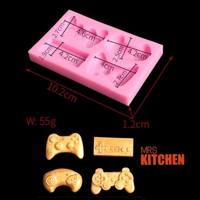 Silicone Joystick Game Console Mold 4 Hole Sile Mold | Shopee Malaysia