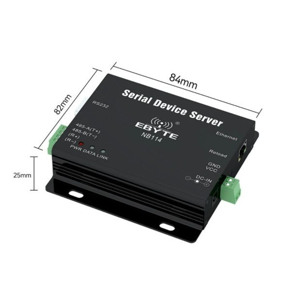 Rs485 RS423 RS232 to Ethernet MQTT UART RJ45 Modem Server Series NB114 ...
