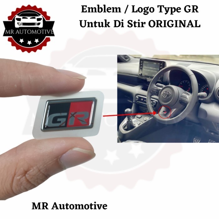 Original Emblem Logo Stir Type Gr For All Original Toyota Type Gr Cars ...