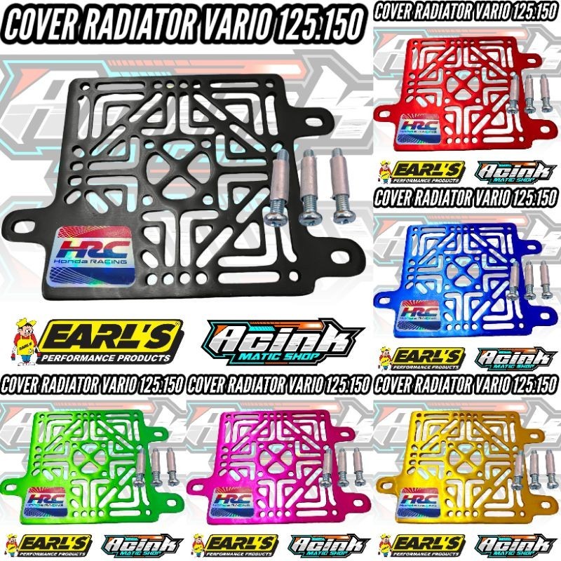 Radiator COVER HRC VARIO 125 150 PCX ADV CNC / RADIATOR COVER HRC VARIO ...