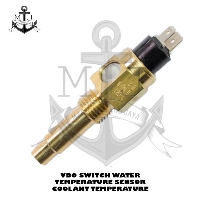 Vdo SWITCH WATER TEMPERATURE SENSOR COOLANT TEMPERATURE SENDER 120C ...